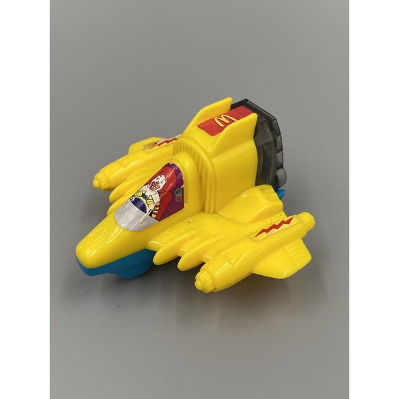 McDonald’s | Toys | Vintage 996 Mcdonalds Yellow Plane Ronald Mcdonald ...